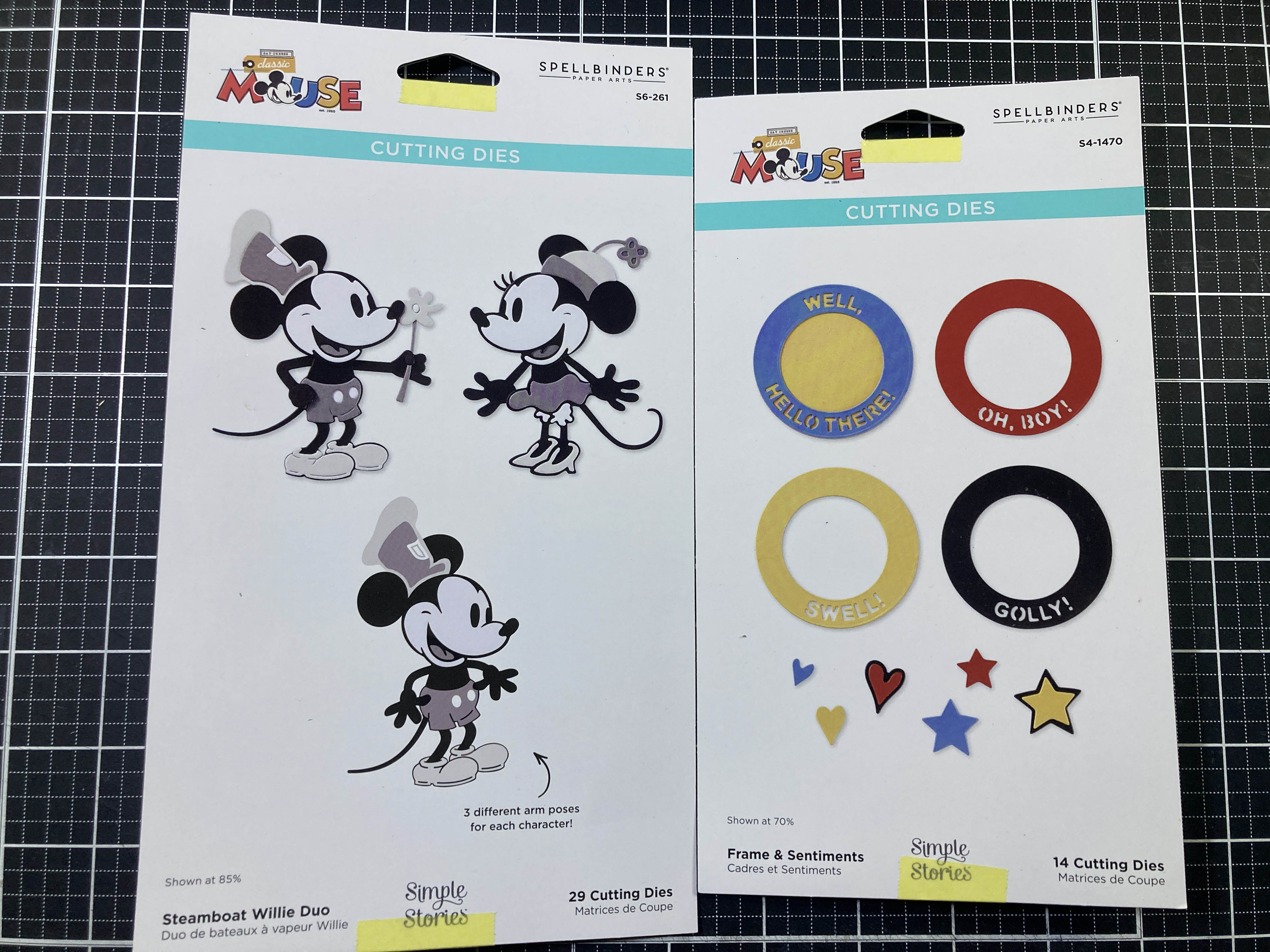 Spellbinders “Classic Mouse Christmas” and “Holiday Wreath” September ...